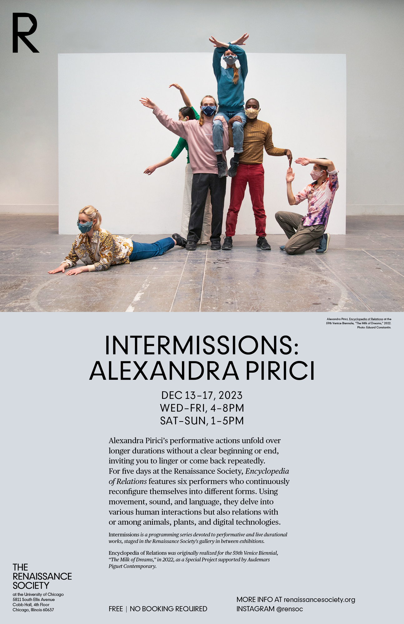 David Khan-Giordano studio — Intermissions: Alexandra Pirici